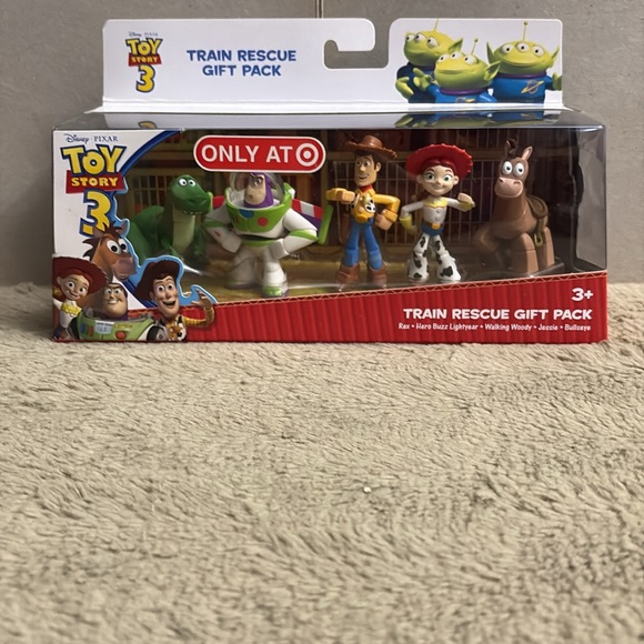 Mattel | Toys | Toy Story 3 Train Rescue Gift Pack Figures ...